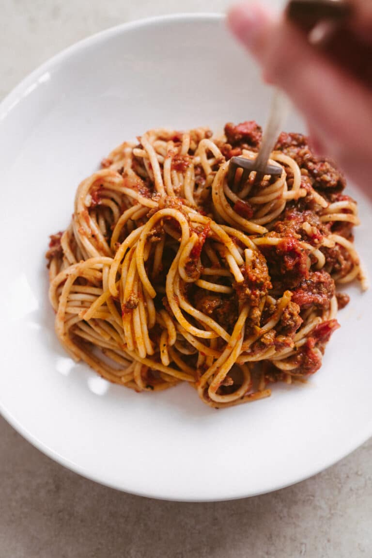 Best Ever Beef Bolognese – Kitchen Julie