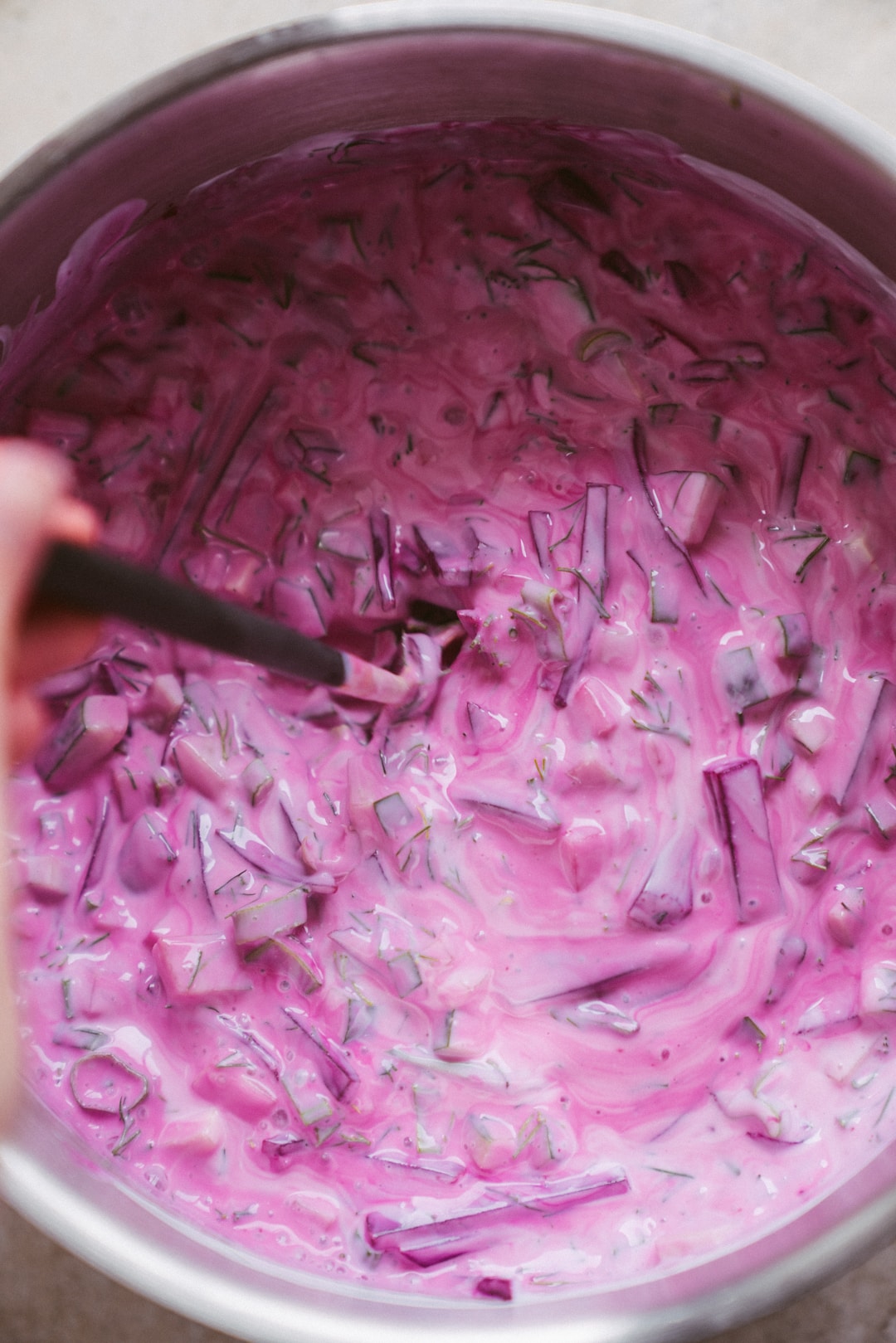 Lithuanian Cold Beetroot Soup – Kitchen Julie