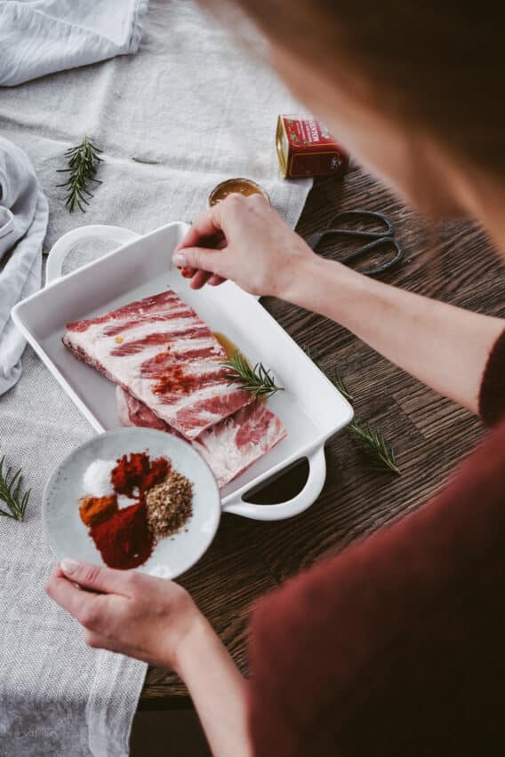 Easy Honey Glazed Pork Ribs – Kitchen Julie